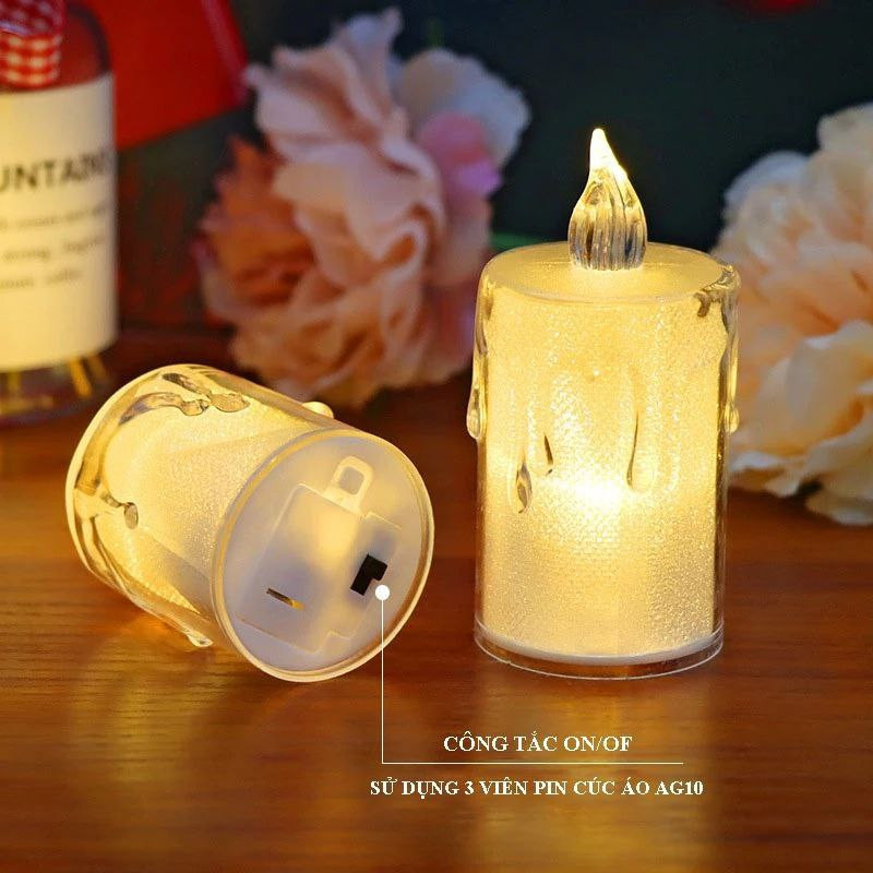 Electronic candle lights romantic LED proposal props ceremonial sense ...