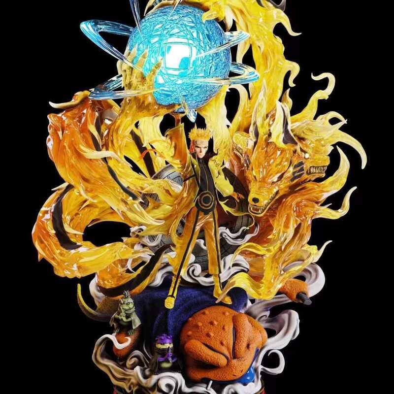 Naruto series Wave Feng Shui Gate Naruto figurine model chassis ...