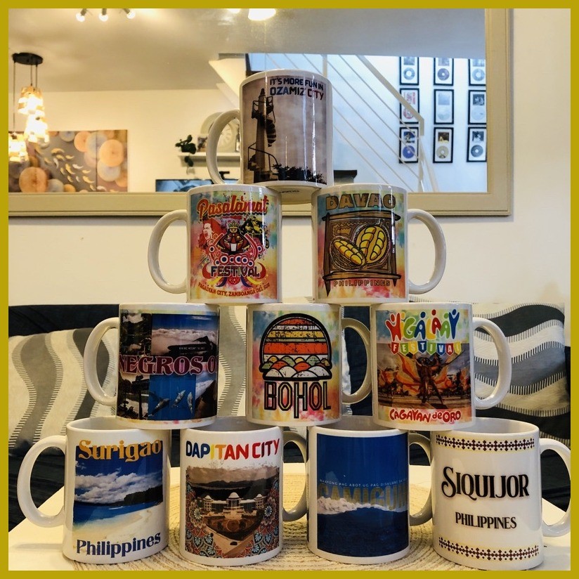 ☪ Souvenir Mug ( Boracay, La Union, Palawan, Bohol, Siargao, Baguio ...