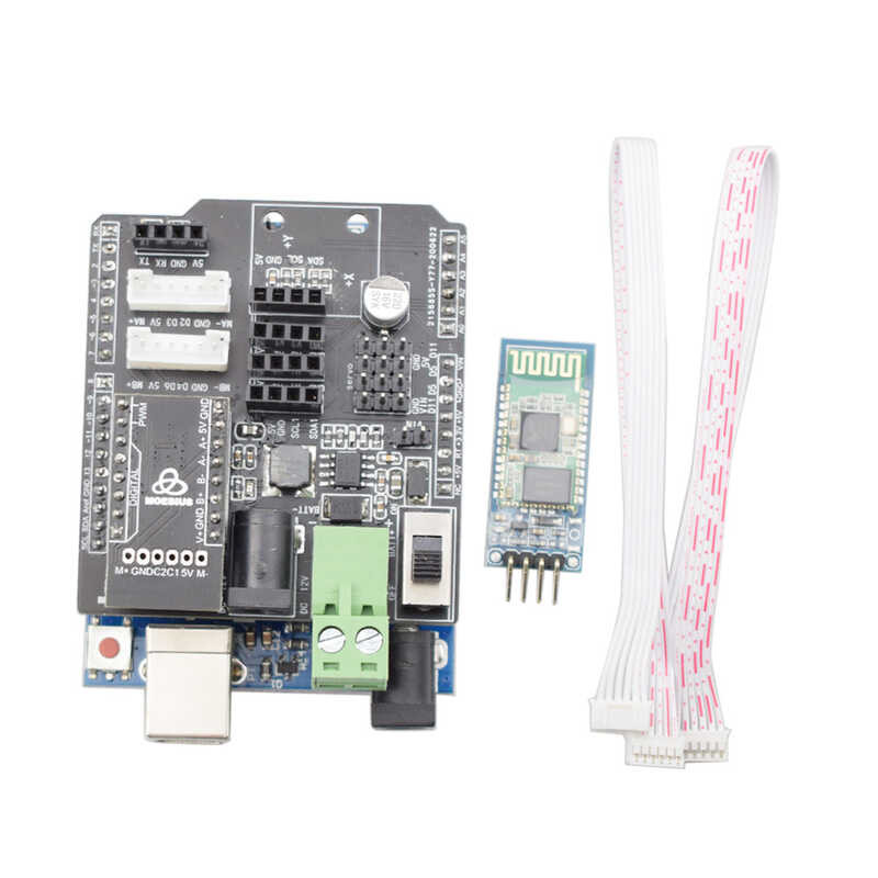 808 Hc-06 APP Controller Arduino UNO Tb6612 Motor Driver Board For 2 ...