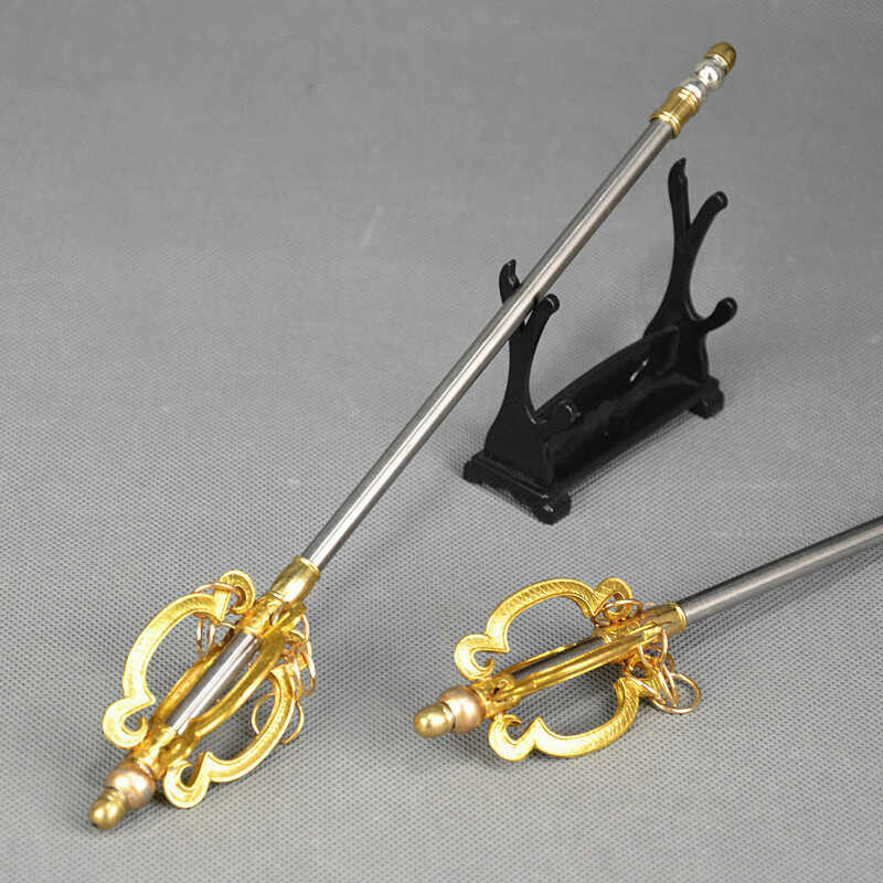 1:6 Ancient Cold Weapon Miniature Weapons Model Tang Monk Priest ...