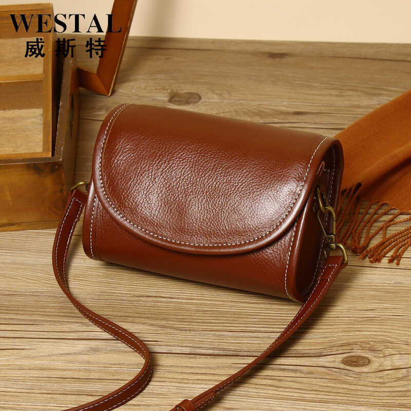 B1 Bagong Tunay Na Kababaihan Sa Katad, Cowhide Shoulder Bag ...