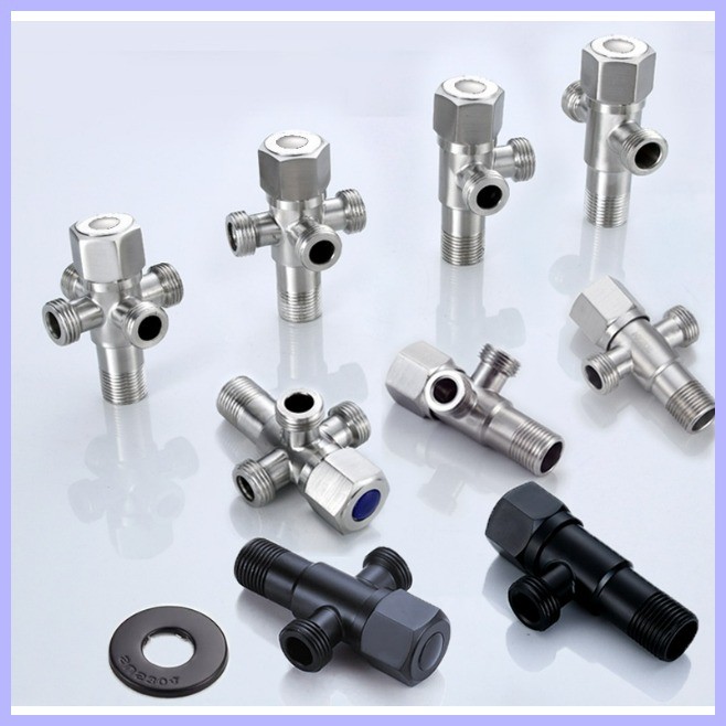 GRIPO sus 304 stainless high quality 3 way angle valve GP03W ♀ | Shopee ...