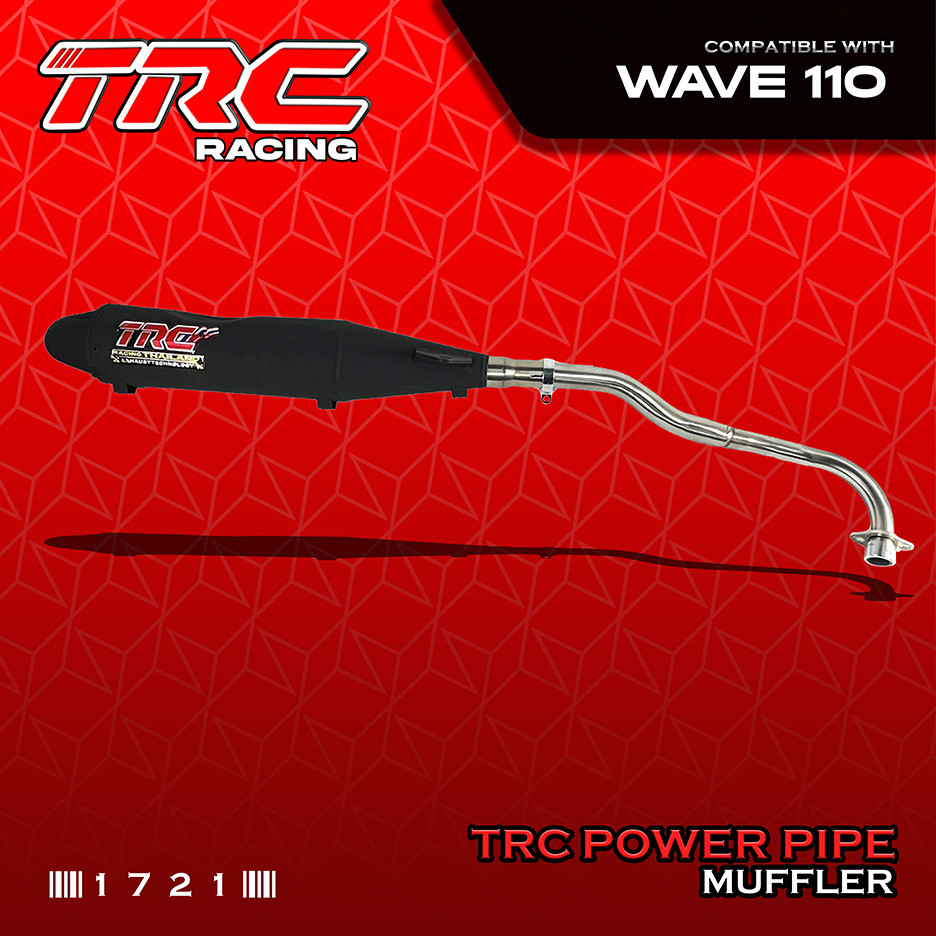 SK TRC Racing Stock Power Pipe Wave 110 Muffler Exhaust Na May ...