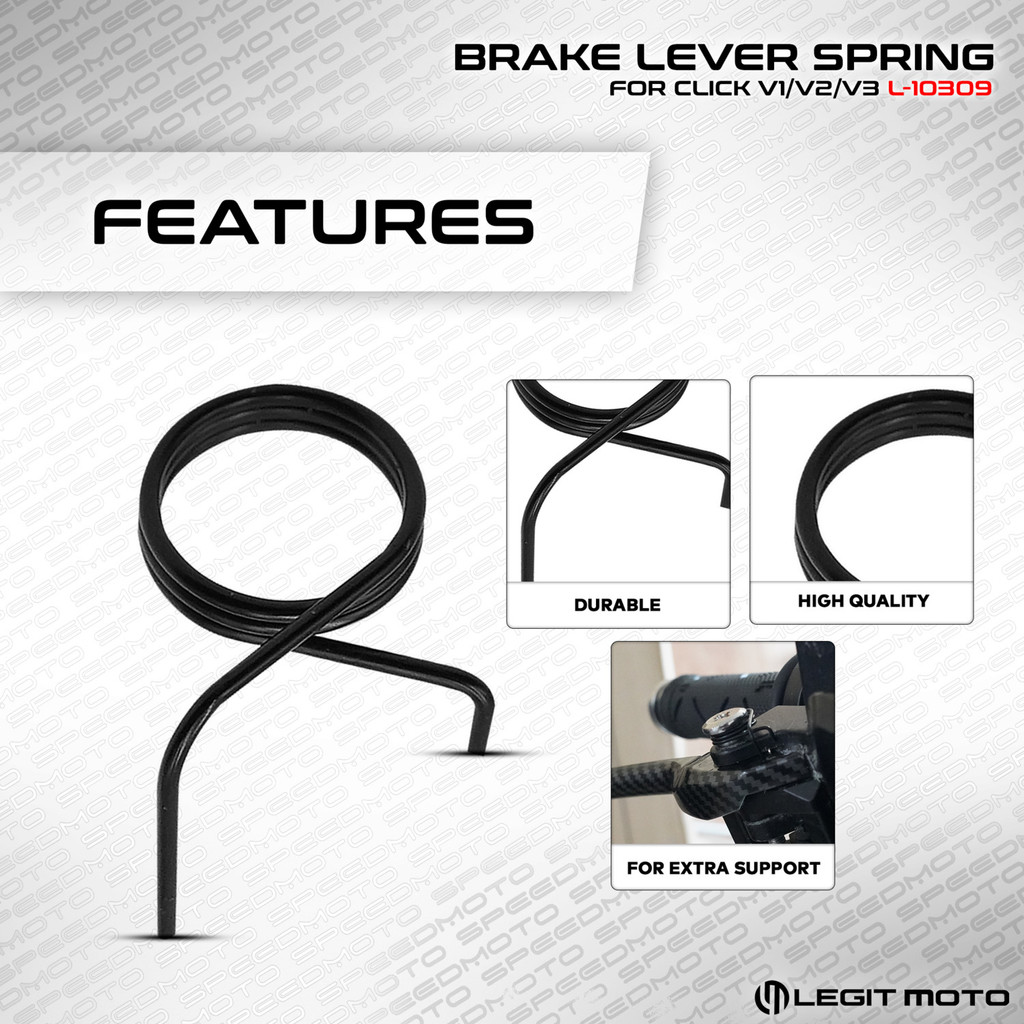 SK LEGITMOTO Click V1 V2 V3 BRAKE LEVER Balik SPRING (Kanan Lamang ...