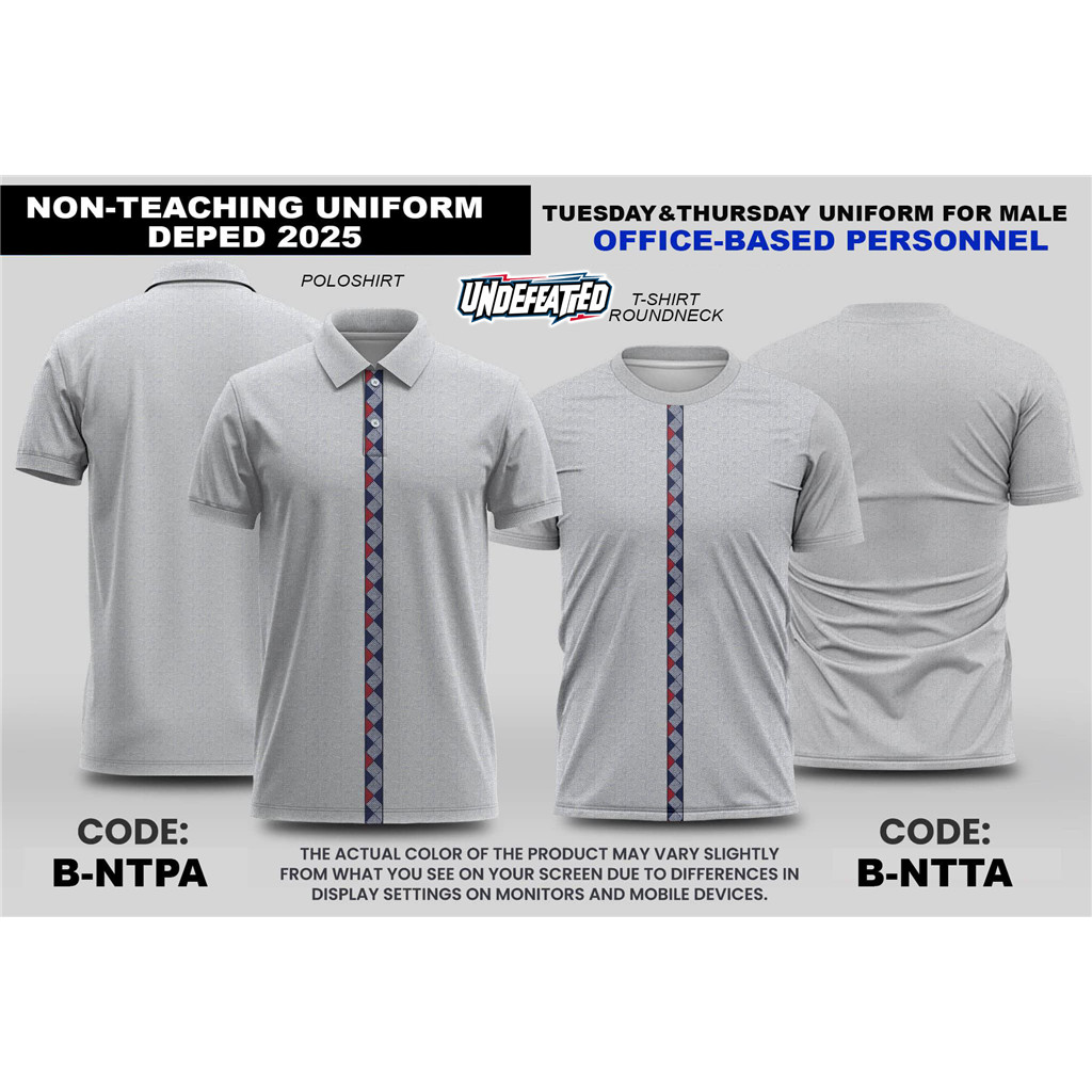 2025 NEW DEPED UNIFORMS TUESDAY & THURSDAY UNIFORM FOR MALE OFFICE ...