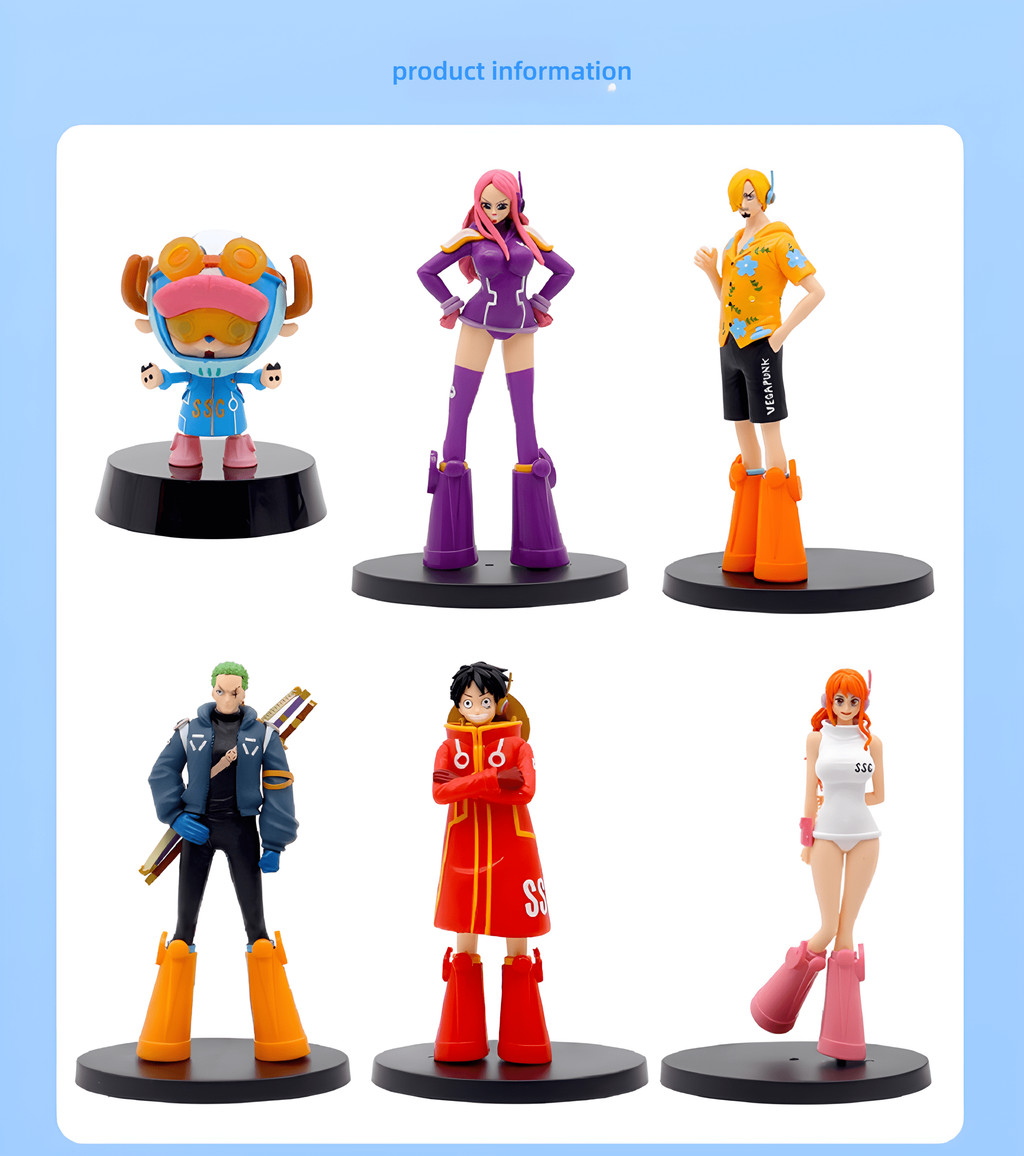 One Piece Future Egg Head Island Monkey D. Luffy Nami Bonnie Tony ...