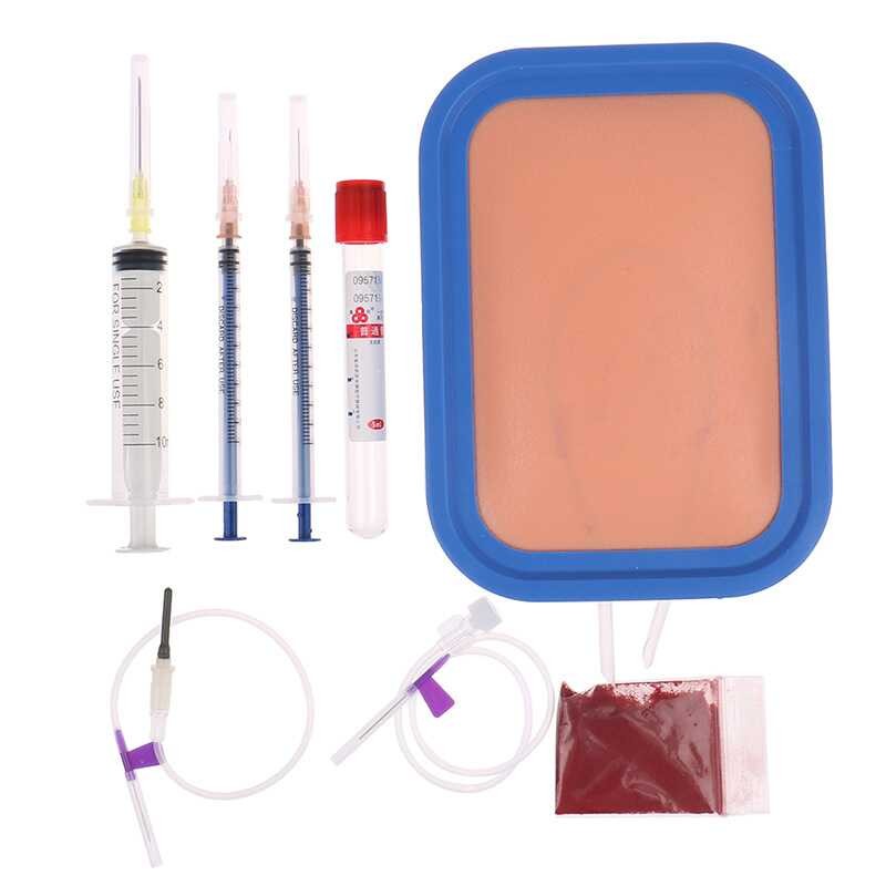 Simulation skin blood drawing nurse injection needle puncture injection ...