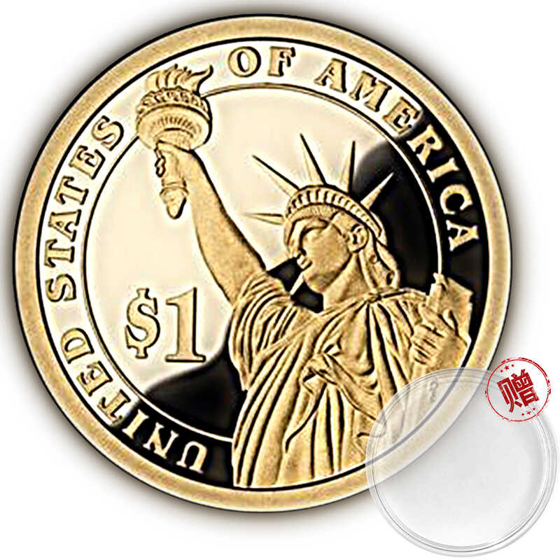 US $1 Commemorative Coin Statue Of Liberty/Innovative US Coin New Roll ...