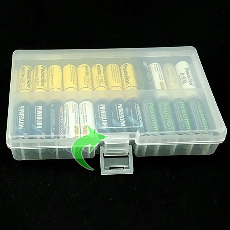 Waterproof Battery Storage Box Battery Holder Battery Case Can Storing ...