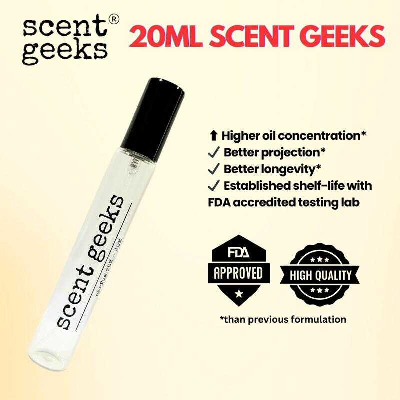 SCENT GEEKS 20Ml Oil-Rich PERFUME WITH DISCOVERY SET BOX (For 3 Pieces ...