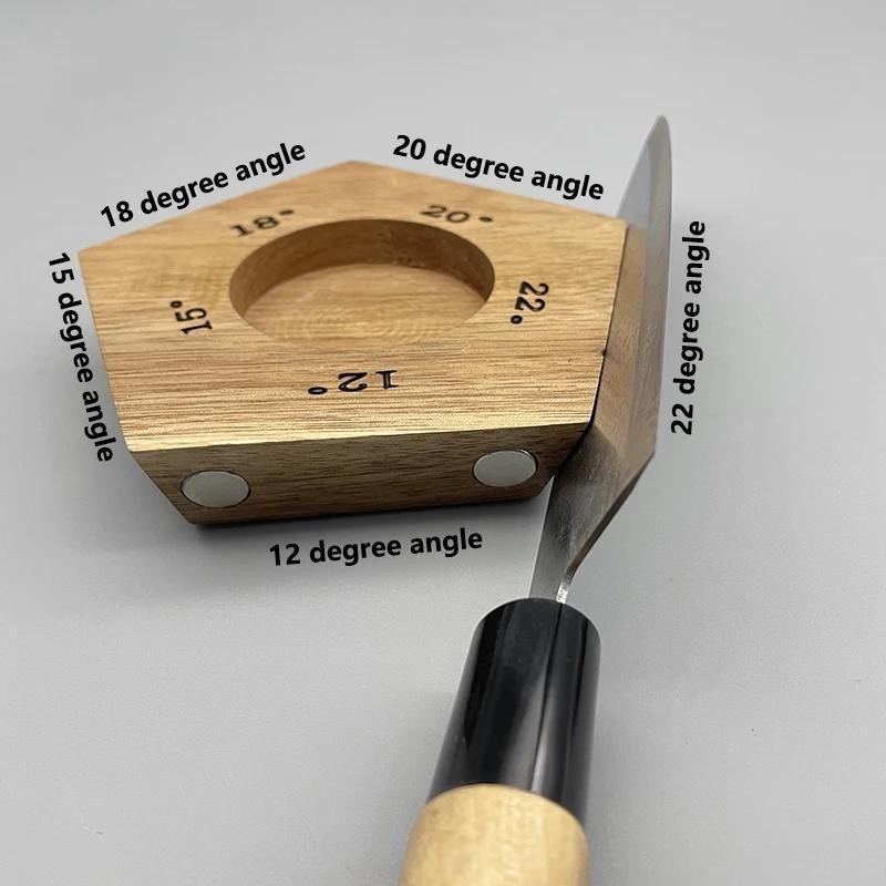 12, 15, 18, 20, 22 Degree Angles Magnetic Drum Knife Sharpener with ...