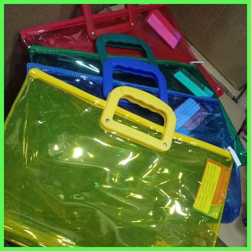 ℭ № Plastic Envelop With Handle and Zipper/ Expanded Plastic Envelop ...