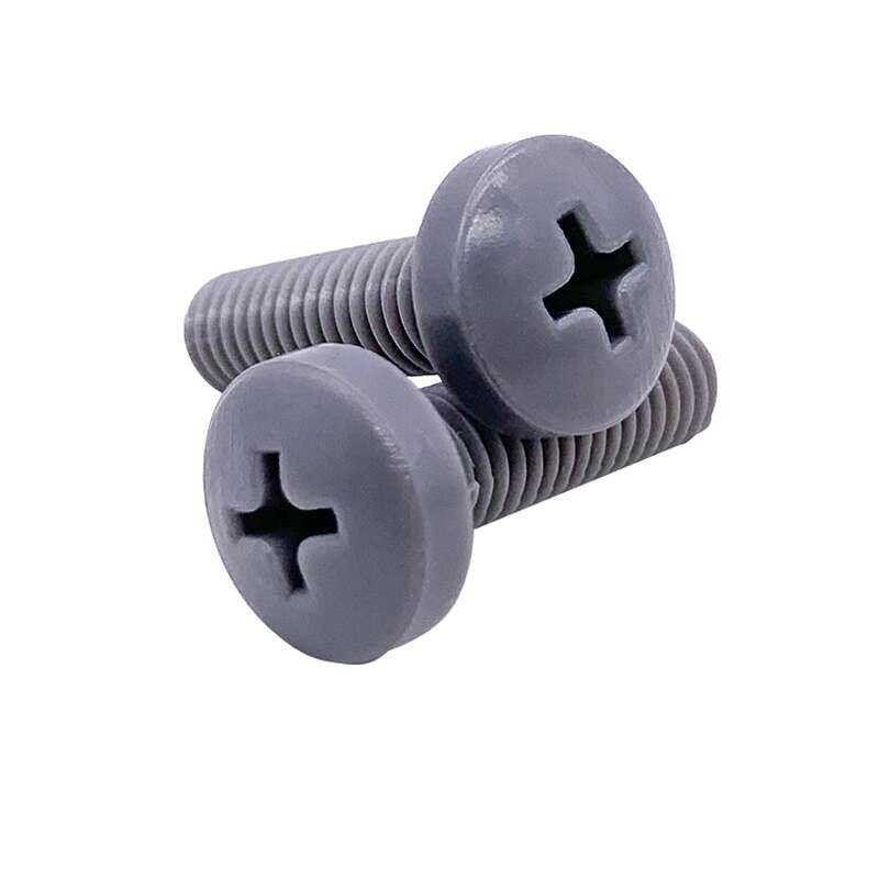 PVC Round Phillips Nylon Plastic Precision Pan Head Screw M3 M4 M5 M6 ...
