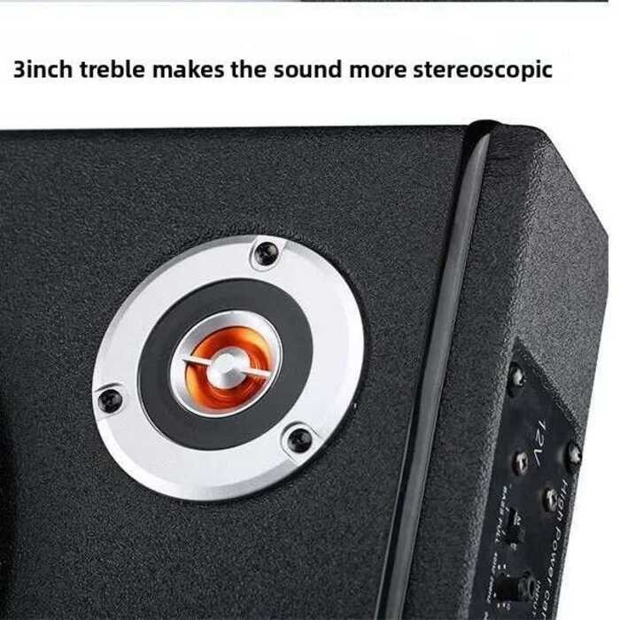 Subwoofer New Heavy Bass 12V Car Ultra-Thin Modifiion Audio Special ...