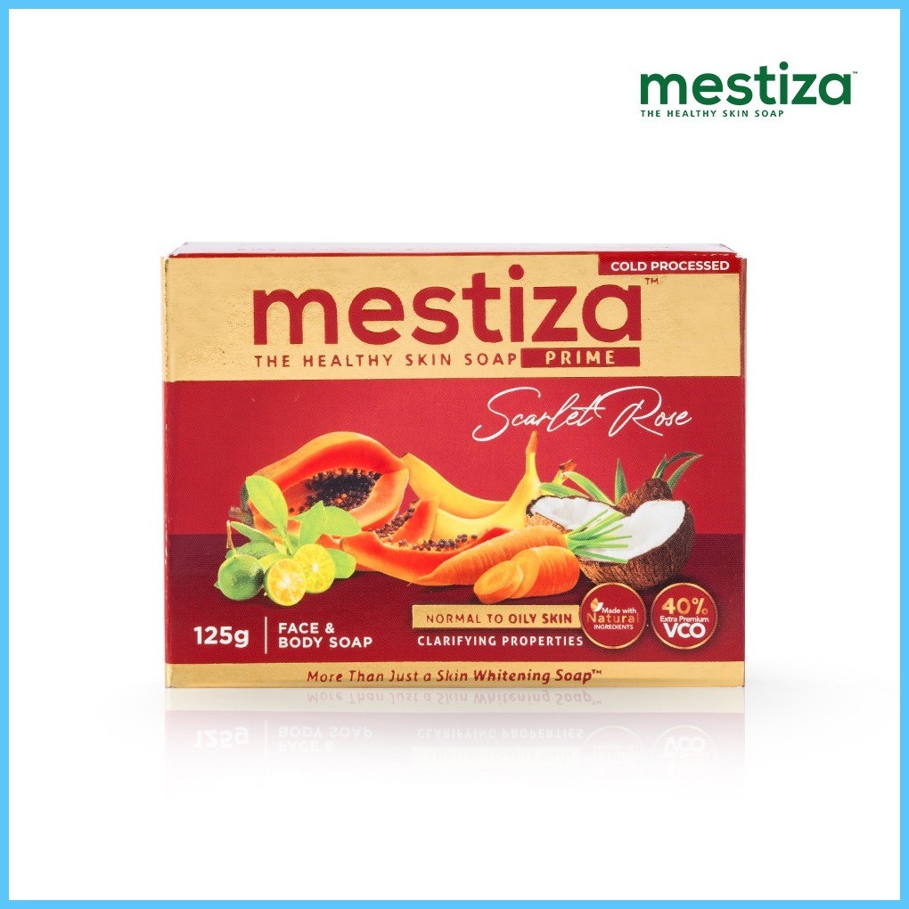 Mestiza Face & Body Soap Prime Scarlet Rose 125 g | Shopee Philippines