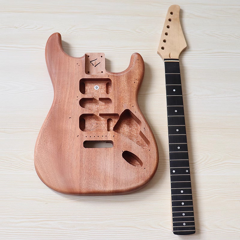 Strat Electric Guitar Kit Guitar Assembly DIY Stratocaster Electric ...