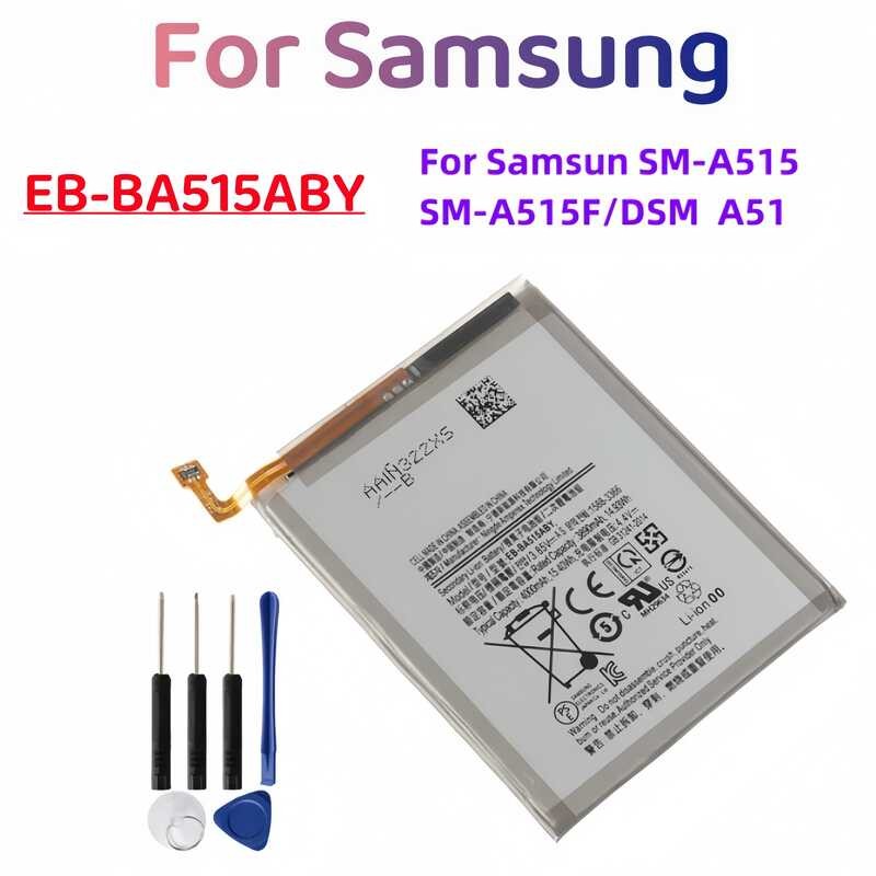 Eb-Ba515aby 4000Mah Replacement Battery Sm-A515 Sm-A515f/Dsm For Galaxy ...