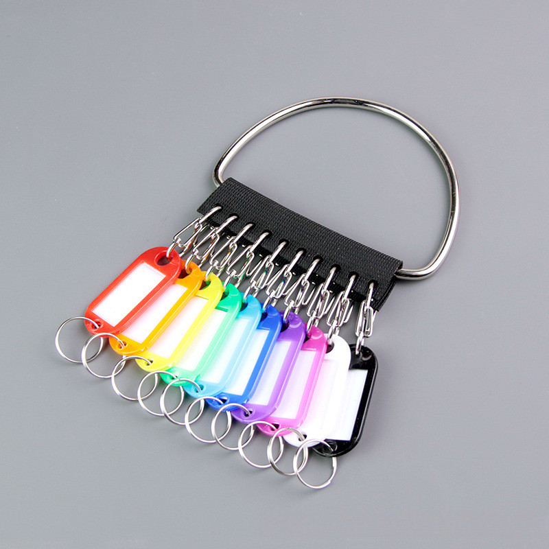 Key plate Key storage Tag Keychain Classification Marker Key Ring Key ...