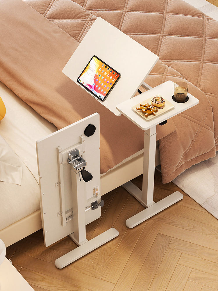 Ready Stock~Bedside Table Movable Table Pneumatic Lifting Table ...