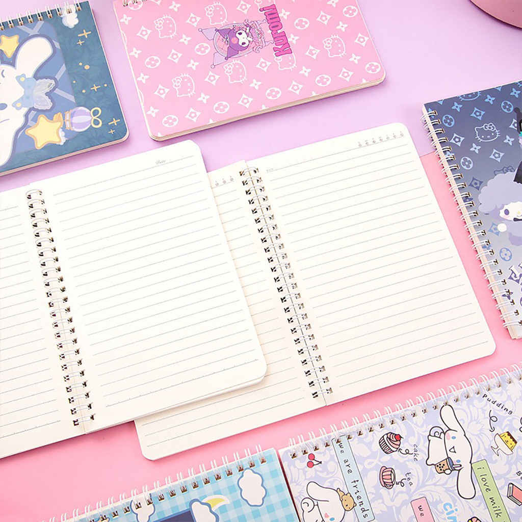 4-6PCS A5 Sanrio Series Notebook Kuromi Notebook School Supplies ...