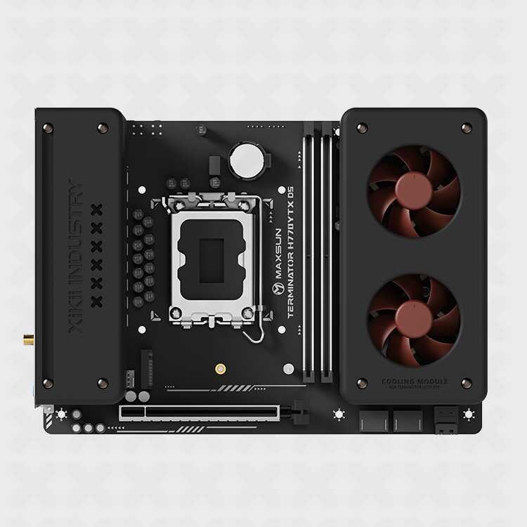 Mingxuan Terminator H770 YTX motherboard Xikii Industry Armored Owl ...