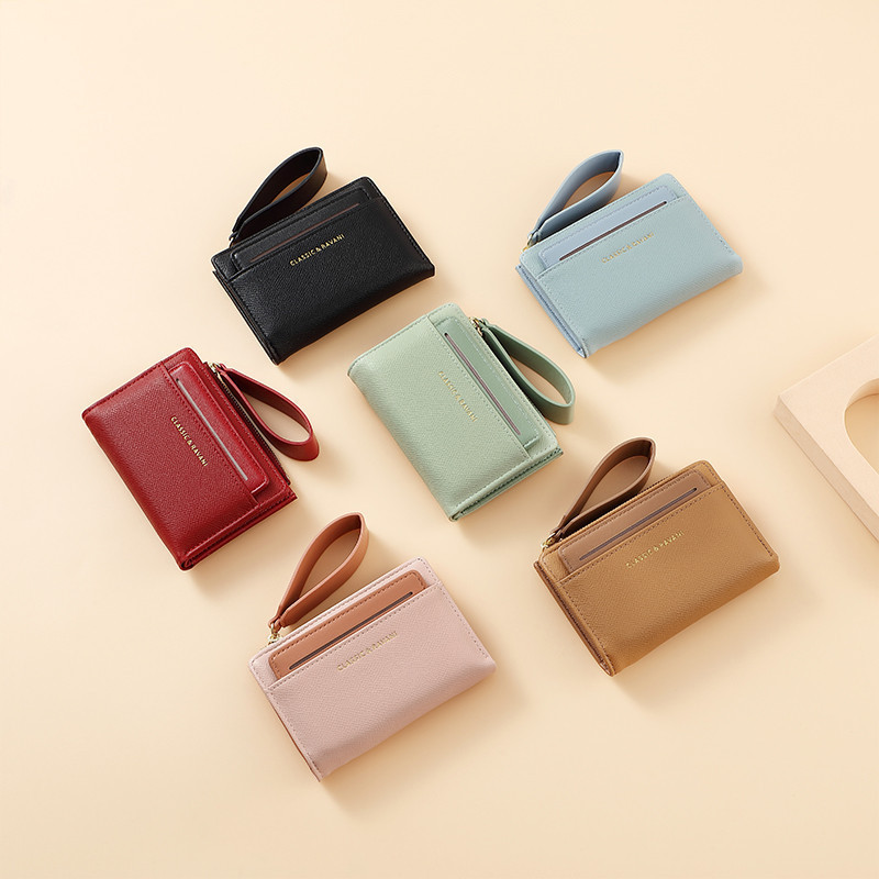 Dodo Women's Wallet Purse Small Bifold Zipper Pocket Wallet Card Case ...