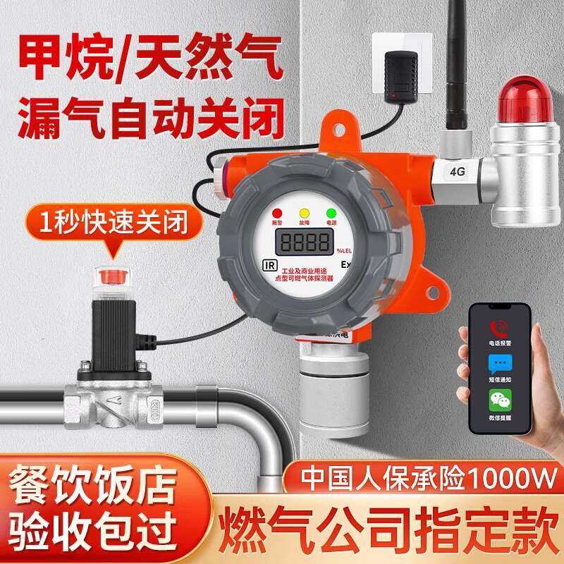 Alarm ng natural automatic wireless gas shut-off methane leak self ...
