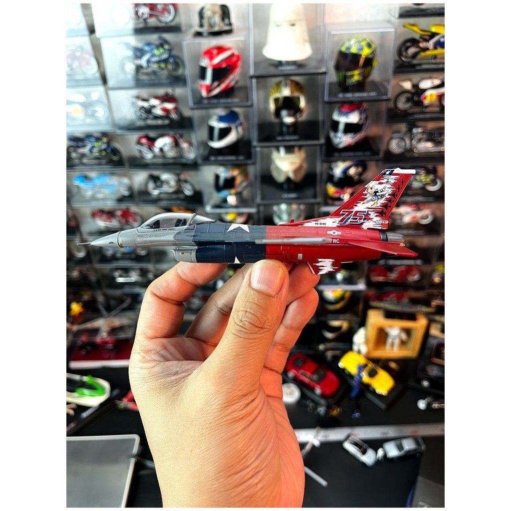 1: 100 Alloy Aircraft F-16 Fighter Finished Product 457 Squadron 57th ...