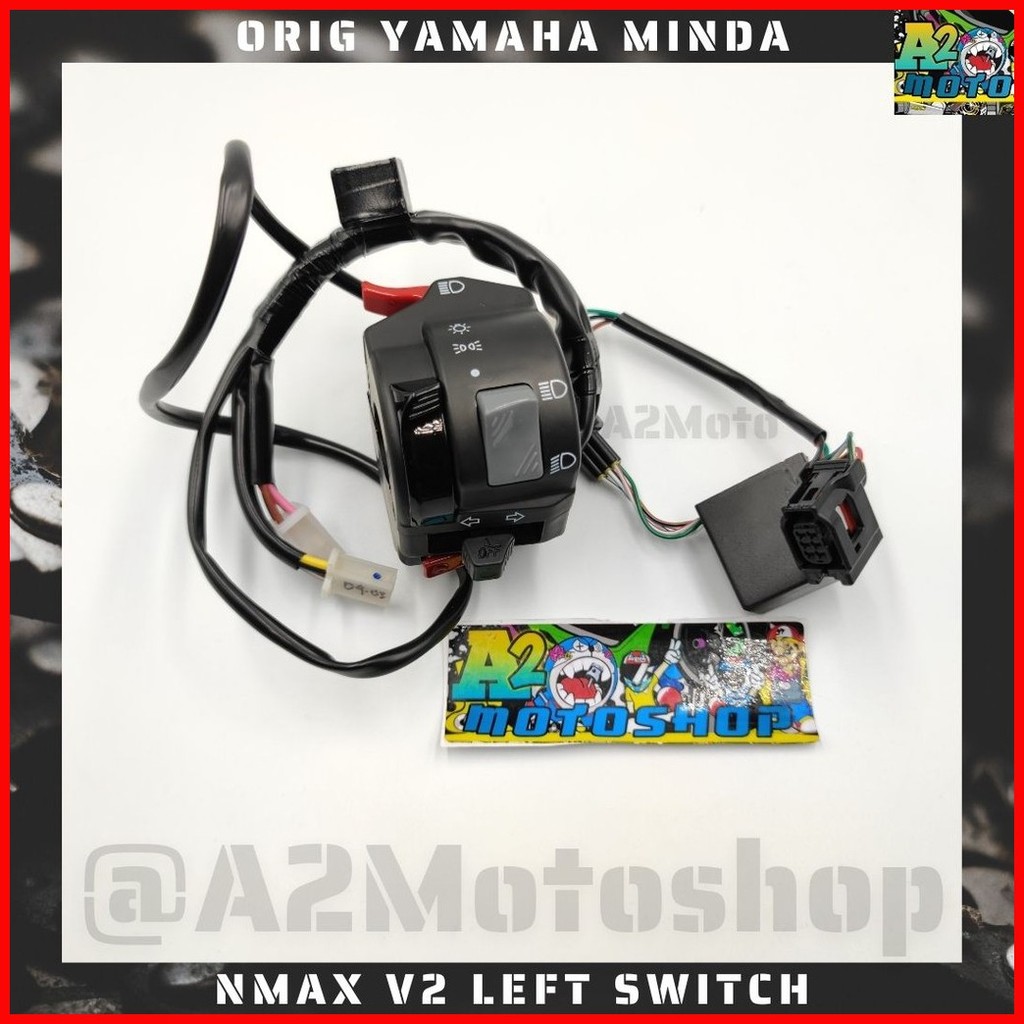 ♂ § ♝ YAMAHA AEROX 2021 / NMAX V2 & V1 OEM SWITCH Left and Right with ...