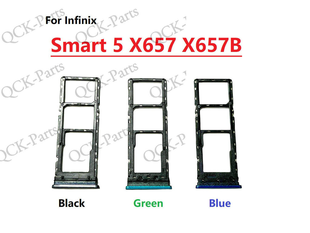 For Infinix Smart 5 X657 X657B X657C SIM Card Tray Holder Replacement ...
