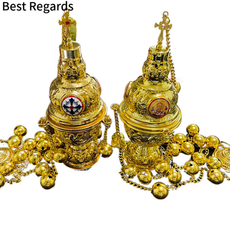 Best Regards 2021 Incense Burner Dekorasyon Orthodox Goods Iglesia Mass ...