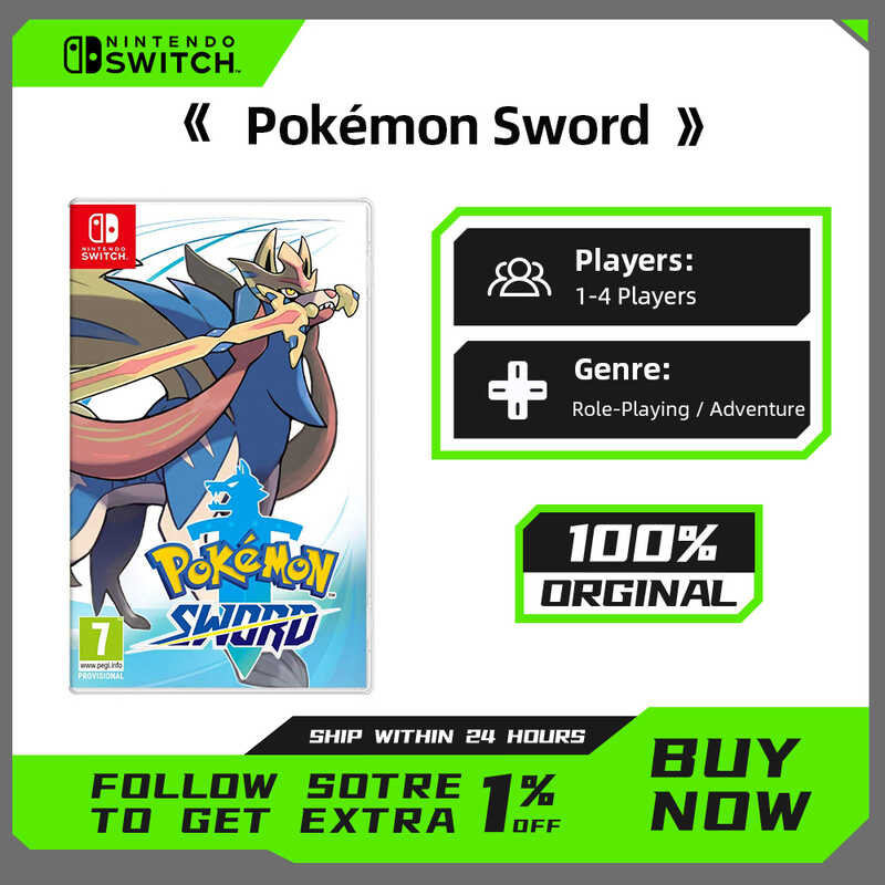 Nintendo Sword - Deals 100% Official Original Physical Game Card ...