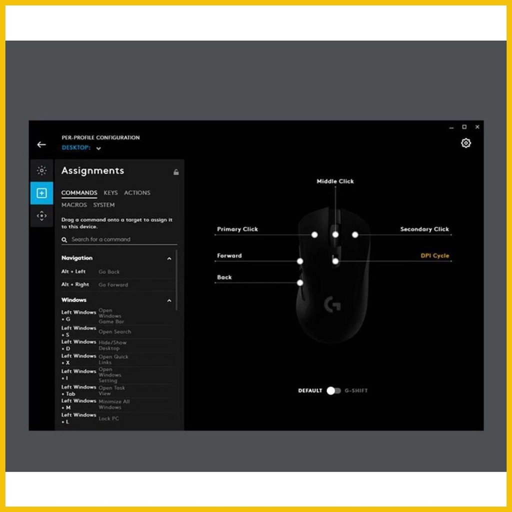 Logitech G707 wireless gaming mouse mute rechargeable wireless mouse ...