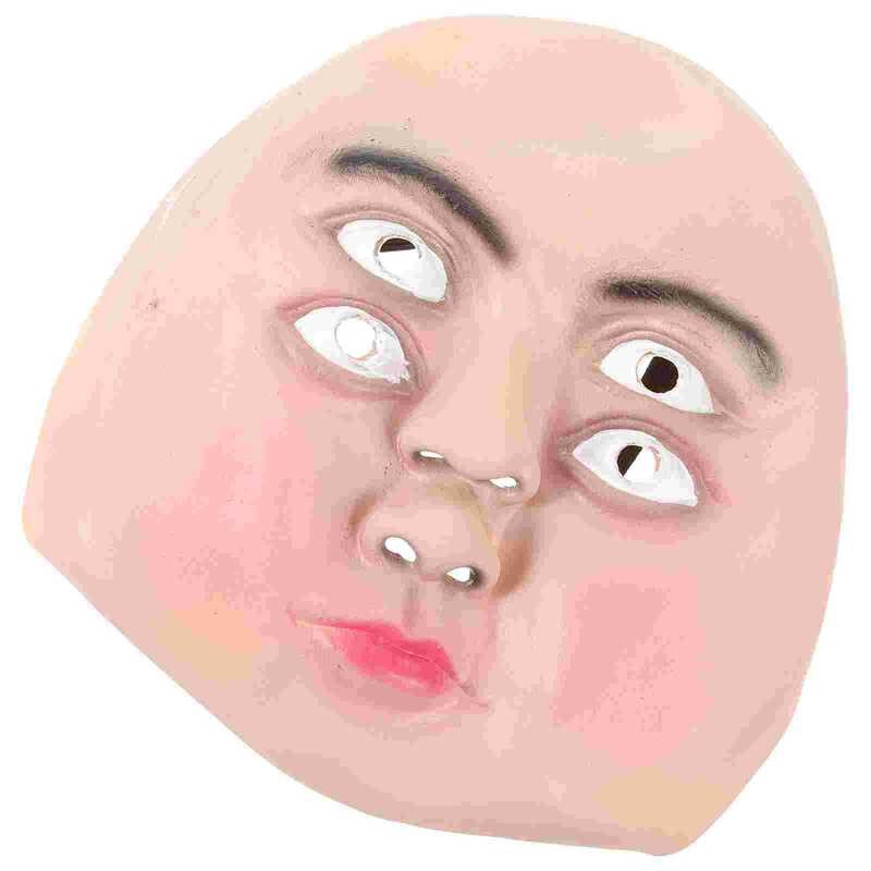 12C Realistic Human Mask Halloween Costumes Horror Cosplay For Adults ...