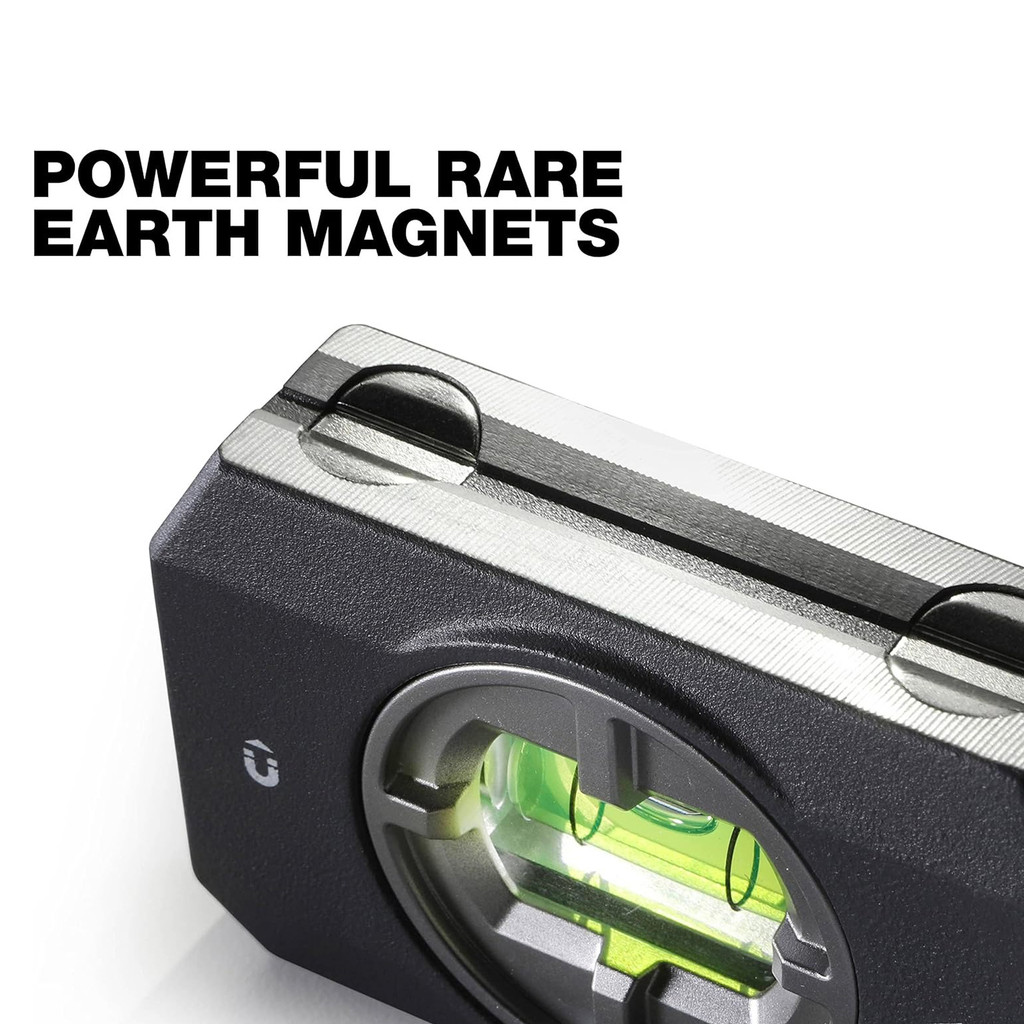 TOUGHBUILT TB-H2-L-4R 360 Degree Pocket Level Magnetic Level Power Tool ...