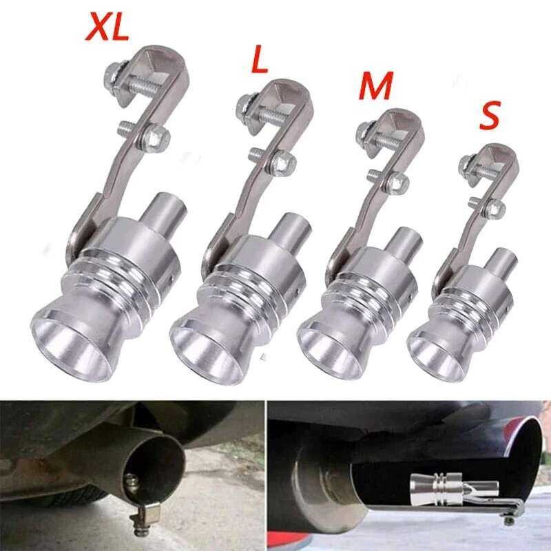 Exhaust Motorbike Car Exhaust Fake Turbo Whistle Pipe Sound Muffler ...