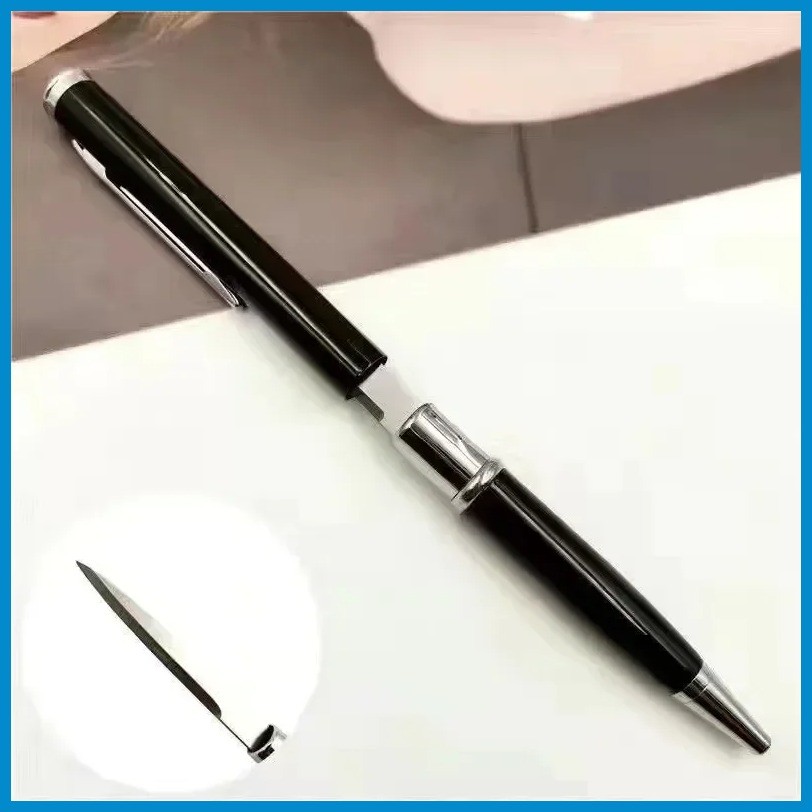 Ballpoint Pen 2 in 1 with Blade Multifunctional Stationery Gift Knife ...