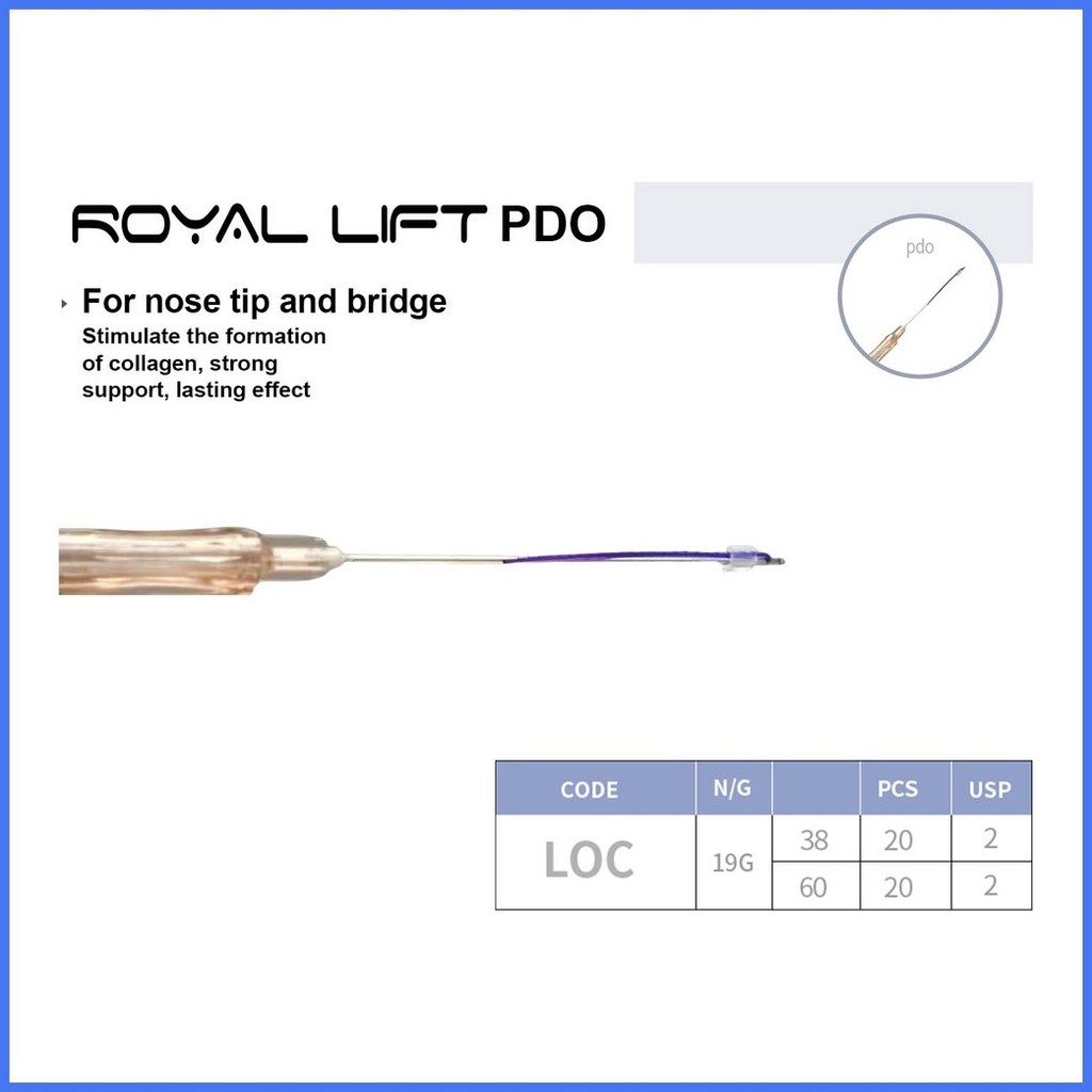 ⇦ ╲ Royal Lift PDO hiko thread lift NOSE thread lift | Shopee Philippines