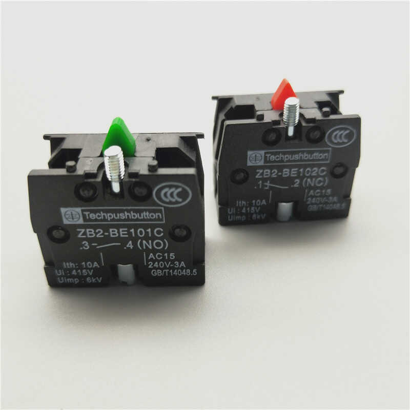 ZB2-BE101C BE102C XB2 LAY5 NP2 button switch base dynamic static ...