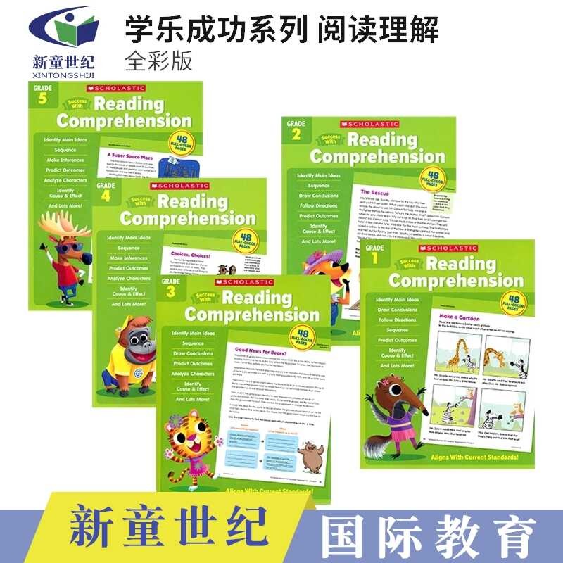 Scholastic Success With Grade 1-5 Elementary School Reading ...