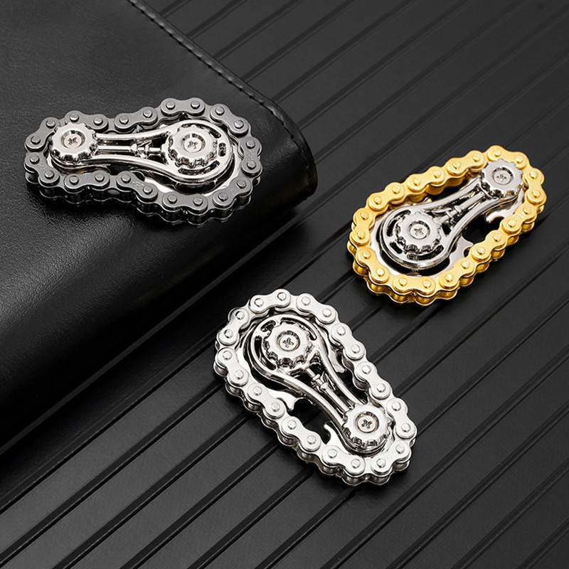 Sprockets Flywheel Fingertip Gyro Fidget Spinner Antistress Anxiety ...