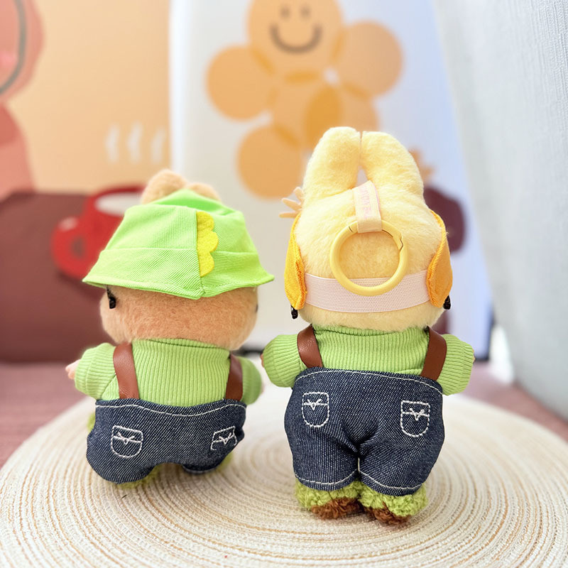 15cm 17cm Labubu Clothes Frog Elementary School Dominator Set For ...