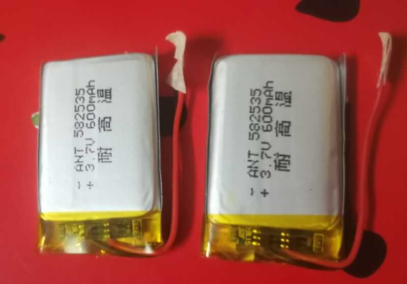 582535 Battery 3.7V 600Mah With Protective Board 602535 Bluetooth ...