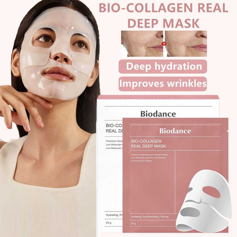Biodance Bio-Collagen Mask Real Deep Mask Sheet (1Pc Or 4 Pc)Whitening ...