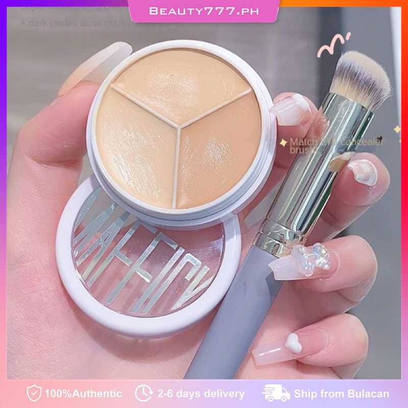 3 Colors Pro Concealer Palette Makeup Face Eye Contouring Face ...