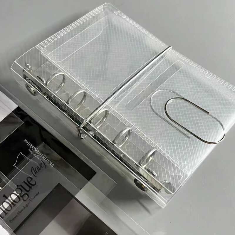 Parehong modelo m5 loose leaf ledger transparent shell notebook ...