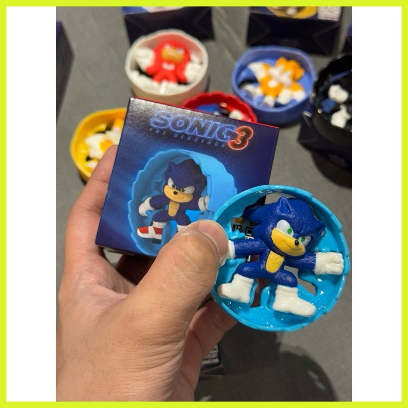 ℋ ℬ 2025 McDonalds Sonic 3 Toys (Sonic The Hedgehog 3 Mcdonalds Toys) Sonic 3 Happy Meal Toys ...
