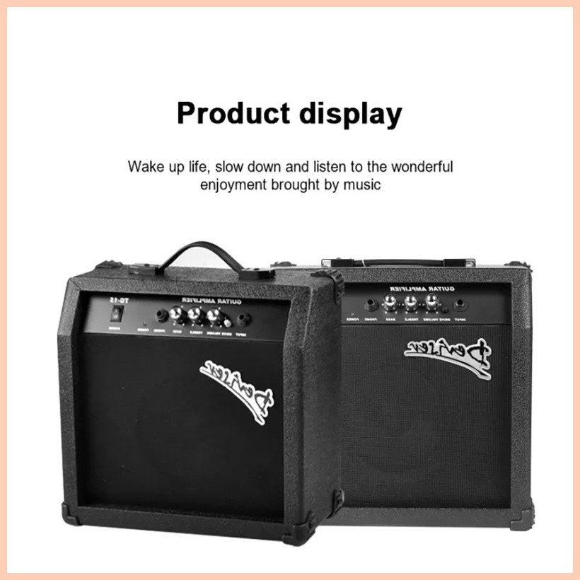 KAWES Deviser TG-15 Electric Guitar Amplifier with speaker(15W ...