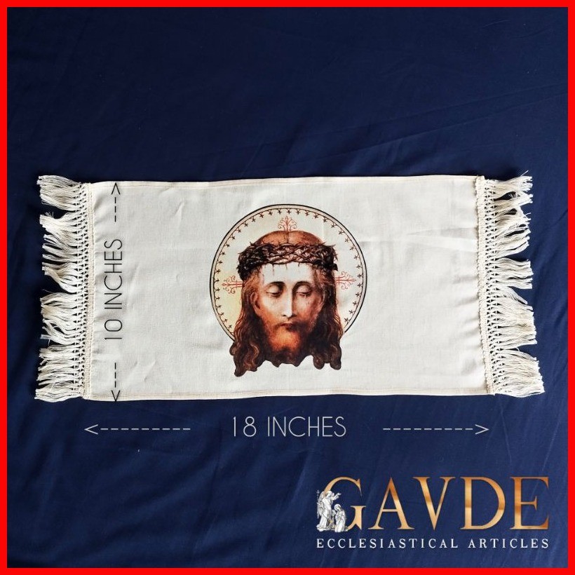 ⭐ ♂ GAVDE Holy Face of Jesus Veil (Single Face) Veronica Birang Divino ...